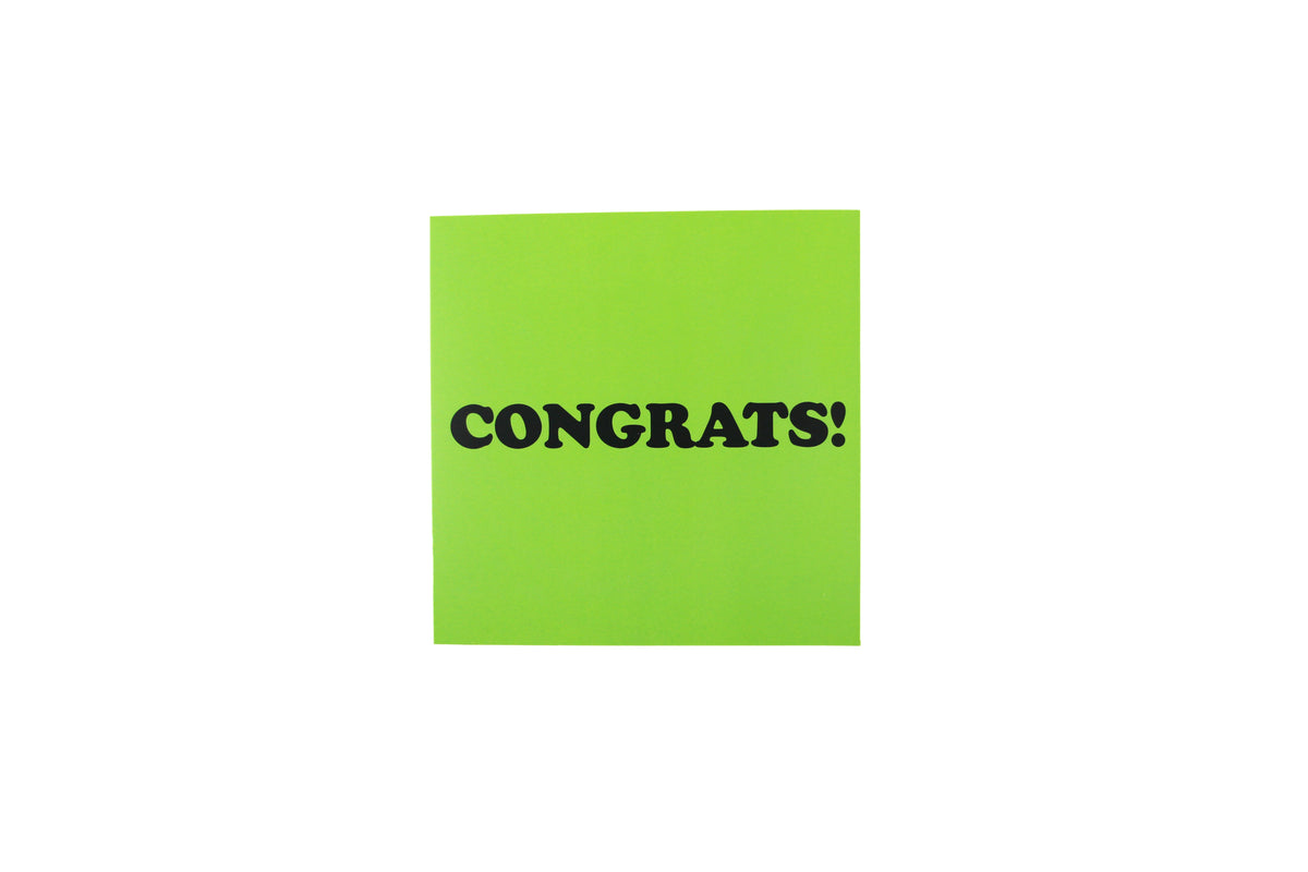 Congrats Greeting Card II (English )-تهنئة، بطاقة II (إنجليزي) – Tasmeem